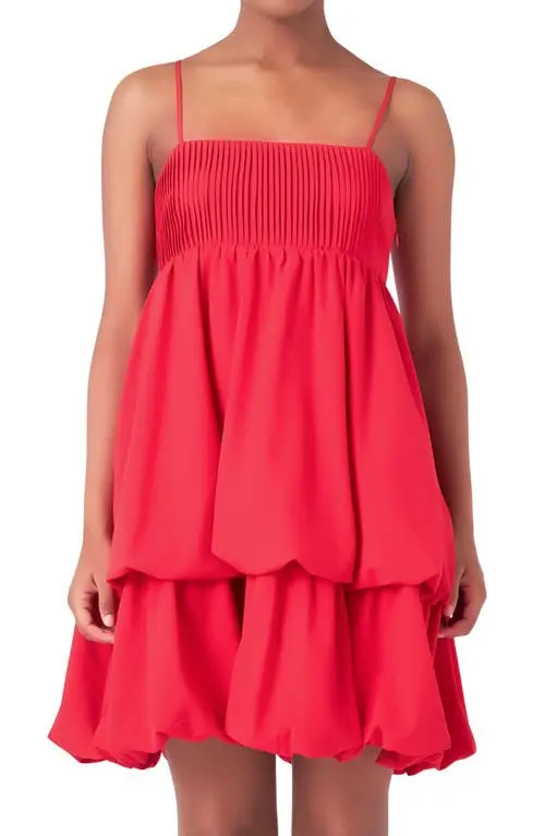 Endless Rose Pintuck Tie Sundress