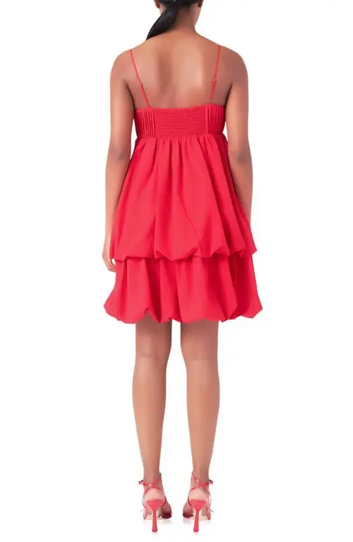 Endless Rose Pintuck Tie Sundress