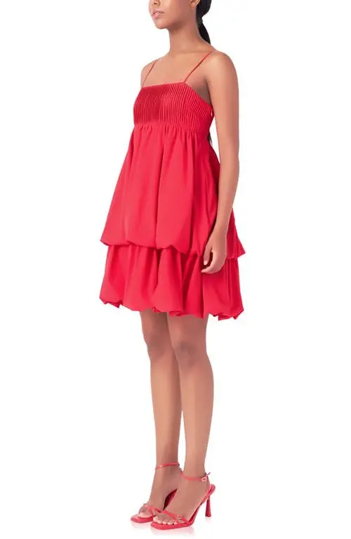 Endless Rose Pintuck Tie Sundress