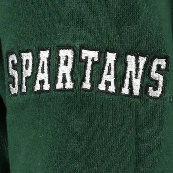 STADIUM ATHLETIC Michigan State Spartans Big Logo Pullover Hoodie