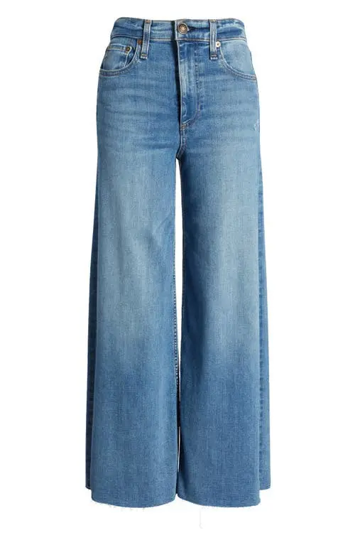 Rag & Bone Sofie High-rise Wide-leg Cropped Jeans