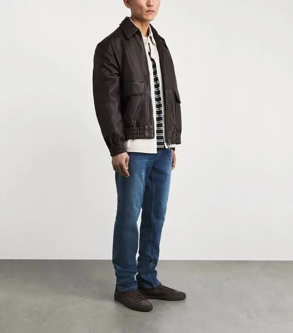 Paige Federal Slim Jeans - Blue