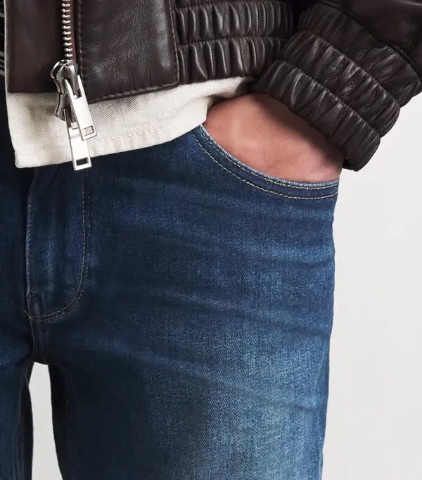 Paige Federal Slim Jeans - Blue