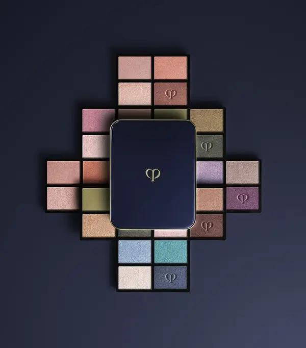 CLE DE PEAU BEAUTE Eye Colour Shadow Quad - Blue