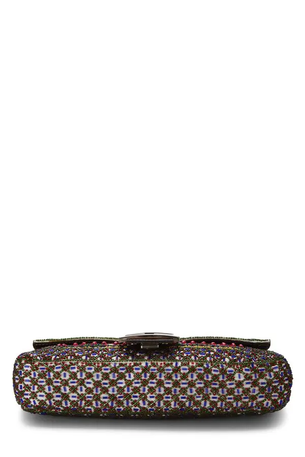 Fendi Multicolor Beaded Baguette