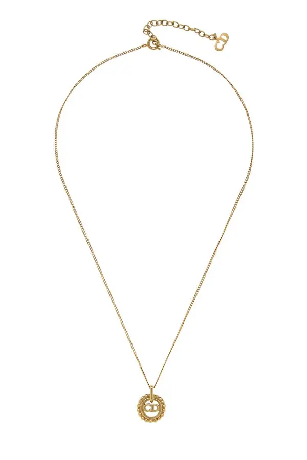 Dior Cd Necklace - Gold