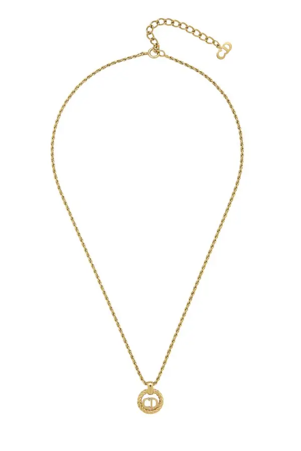 Dior Cd Necklace - Gold