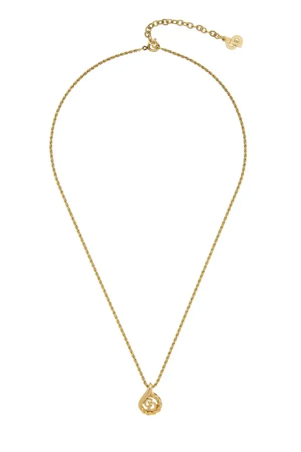 Dior Cd' Necklace - Gold