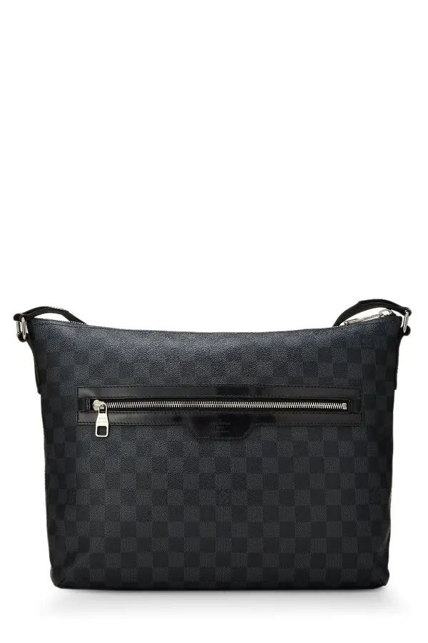 LOUIS VUITTON Damier Graphite Mick - Black