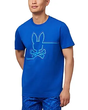Psycho Bunny Chester Embroidered Graphic Tee - Surf The Web