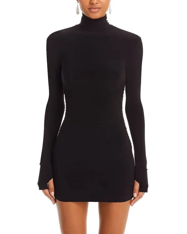 jersey dress with fishnets Cobweb Patterned Fishnet Tights | Disturbia