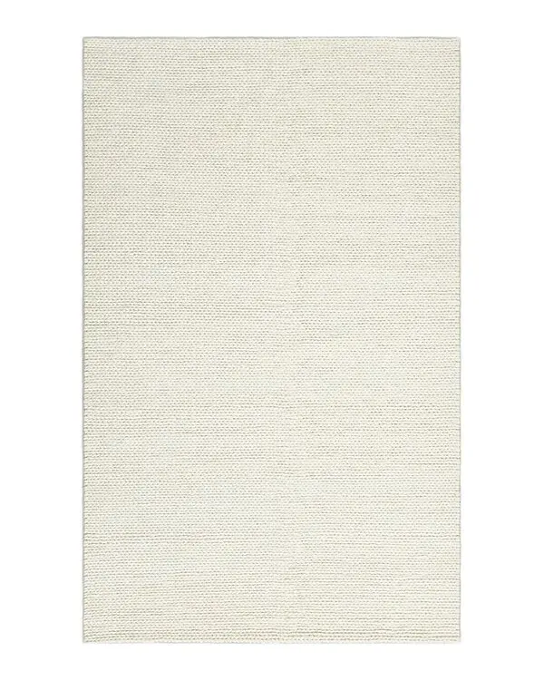 TIMELESS RUG DESIGNS Solid Elizabeth Area Rug, 5' X 8 - Ivory