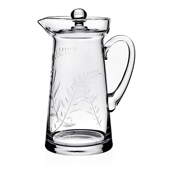 WILLIAM YEOWARD CRYSTAL Jasmine Covered Pitcher, 2.5 Pt - Clear