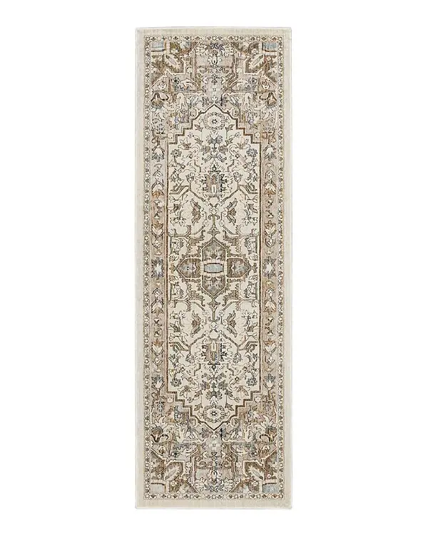 KARASTAN Divina Exalted Runner Area Rug, 2'6 X 7'10 - Grey