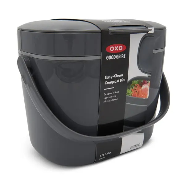 OXO Good Grips Easy Clean 1.75 Gallon Compost Bin