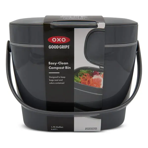 OXO Good Grips Easy Clean 1.75 Gallon Compost Bin