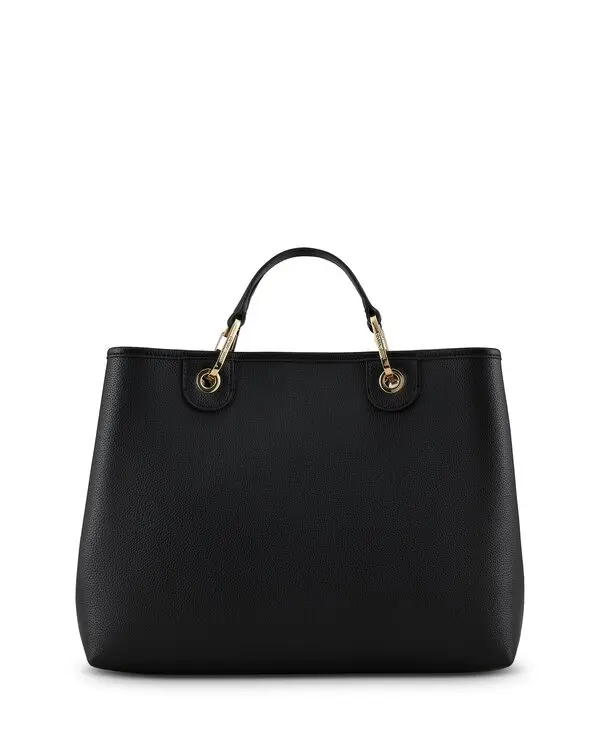 Emporio Armani Myea Medium Shopper Tote Bag - Pepper