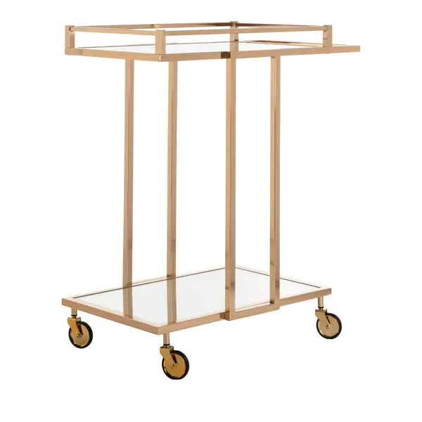 SAFAVIEH Capri Two Tier Bar Cart