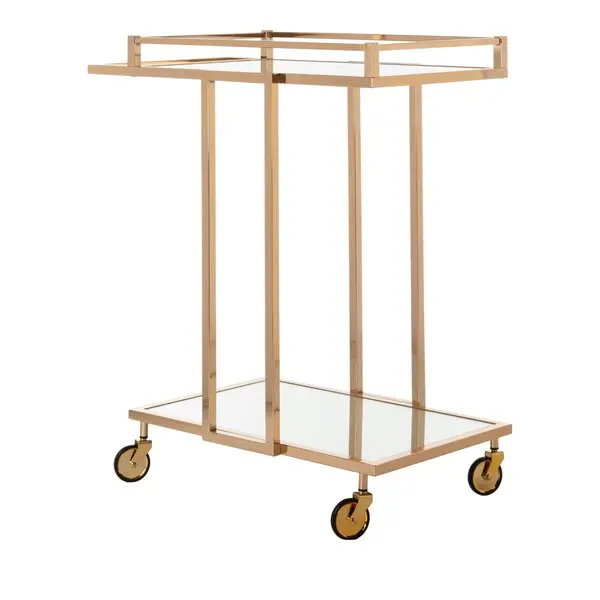 SAFAVIEH Capri Two Tier Bar Cart