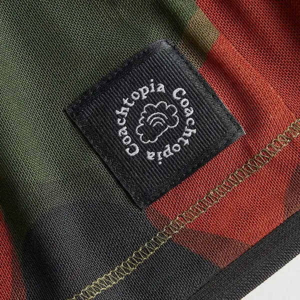 COACHTOPIA Mesh Mini Skirt With Wavy Print