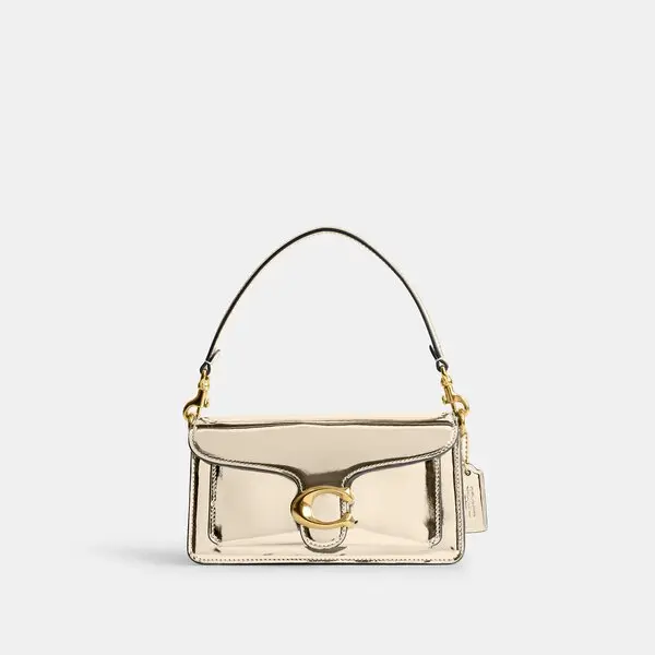 COACH Tabby Bag 12 In Metallic