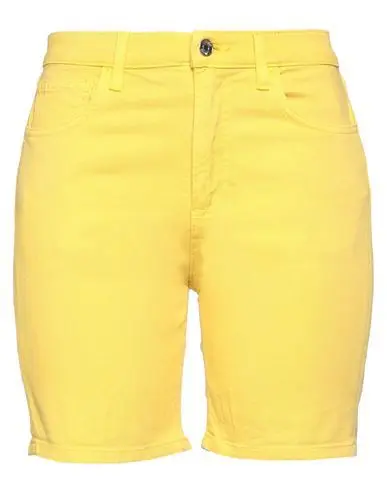 LIU •JO Denim Shorts - Yellow