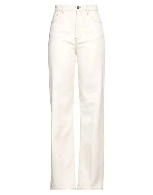Liu Jo Straight-leg Twill Pants - White