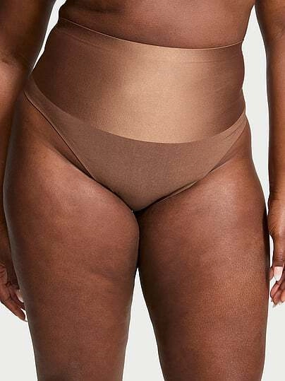 Victoria's Secret Body Victoria Smoothingshimmer™ Thong Panty - Brown