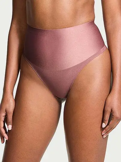 Victoria's Secret Body Victoria Smoothingshimmer™ Thong Panty - Pink