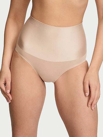 Victoria's Secret Body Victoria Smoothingshimmer™ Brief Panty - Beige