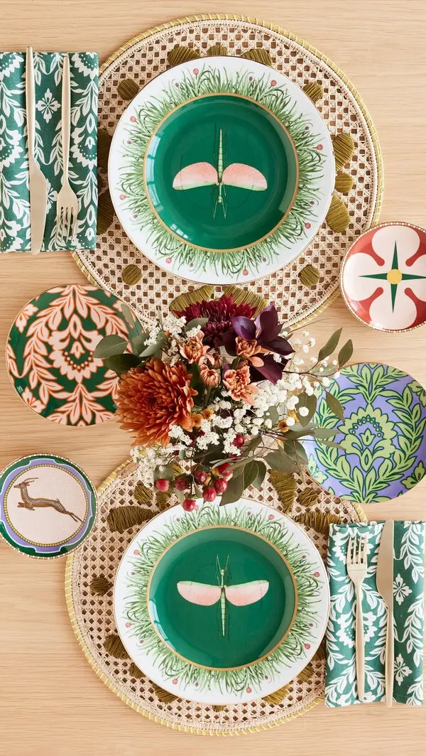 La DoubleJ Dinner Plates Set Of 2 - Libellula