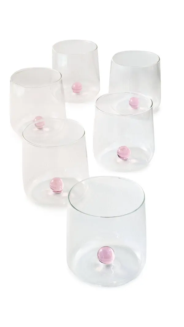 ZAFFERANO Bilia Tumbler Set Of 6