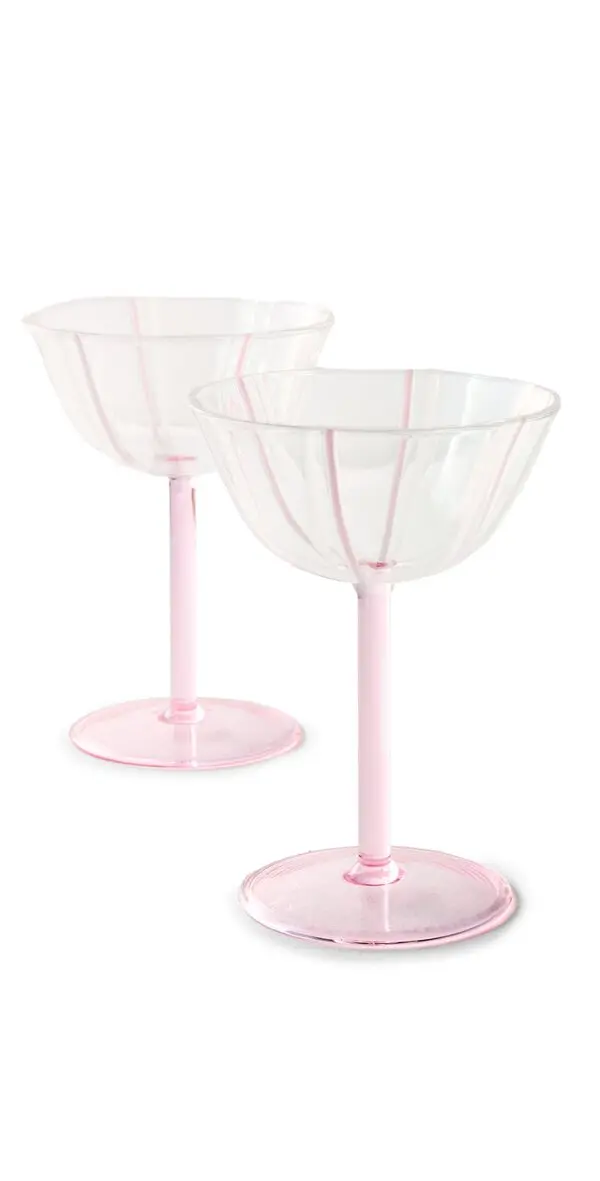 MAISON BALZAC 2 Grand Soleil Coupes Glasses