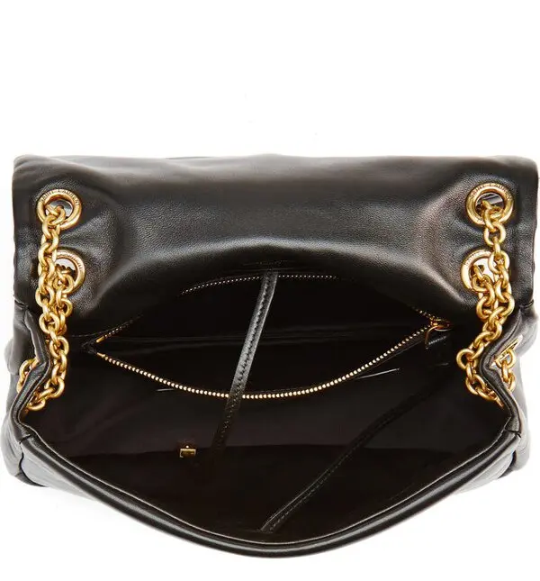 Saint Laurent Small Jamie Patchwork Shoulder Bag - Nero