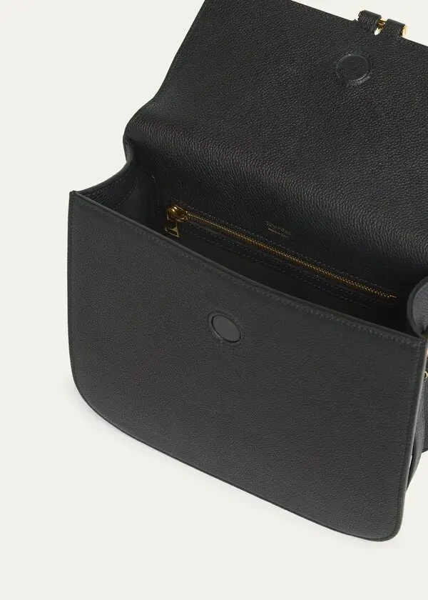 TOM FORD Tara Medium Crossbody Bag - Black