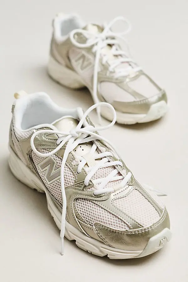 NEW BALANCE 530 Athletic Sneakers - Gold Metallic