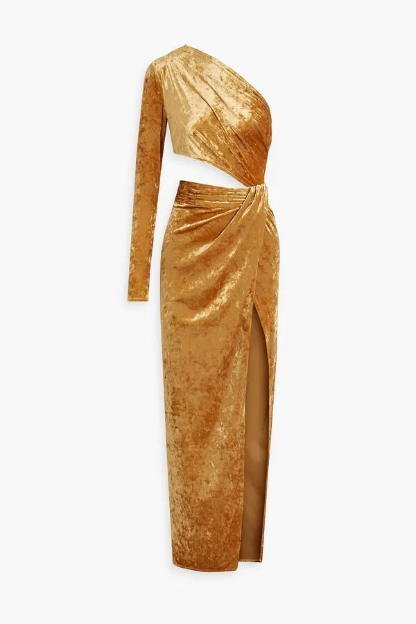 slim fit dress slacks Ronny Kobo // Mesh Printed Maxi Dress  VSP Consignment