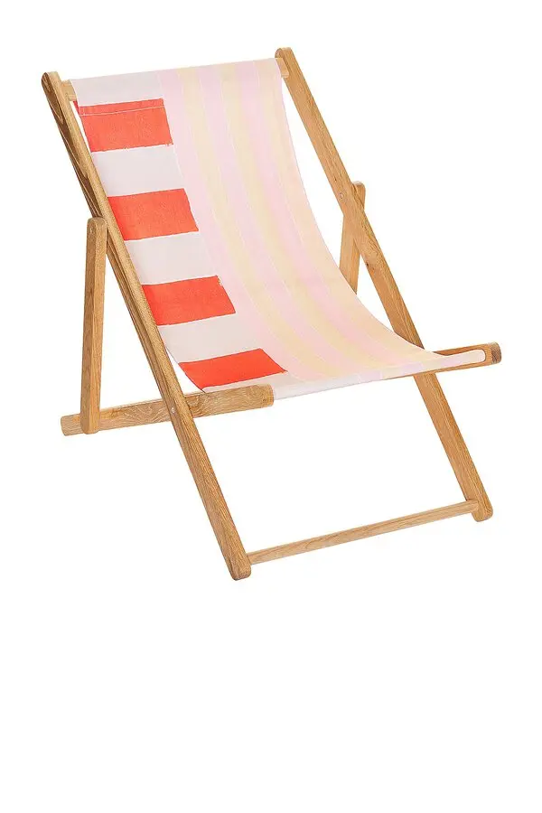 AVALANCHE X Beach Chair In Red - Red  White  Pink  & Yellow
