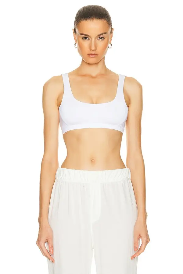 Eterne Scoop Neck Bra - Ivory