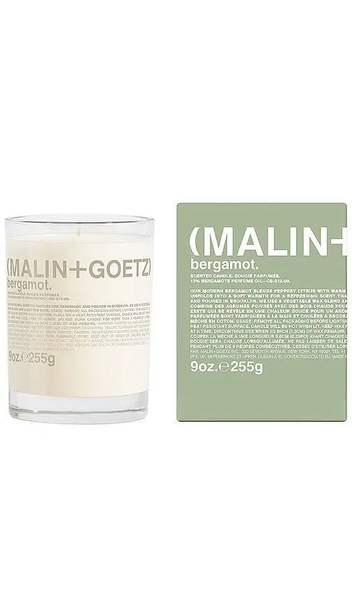 MALIN+GOETZ Bergamot Scented Candle In Na - N,a