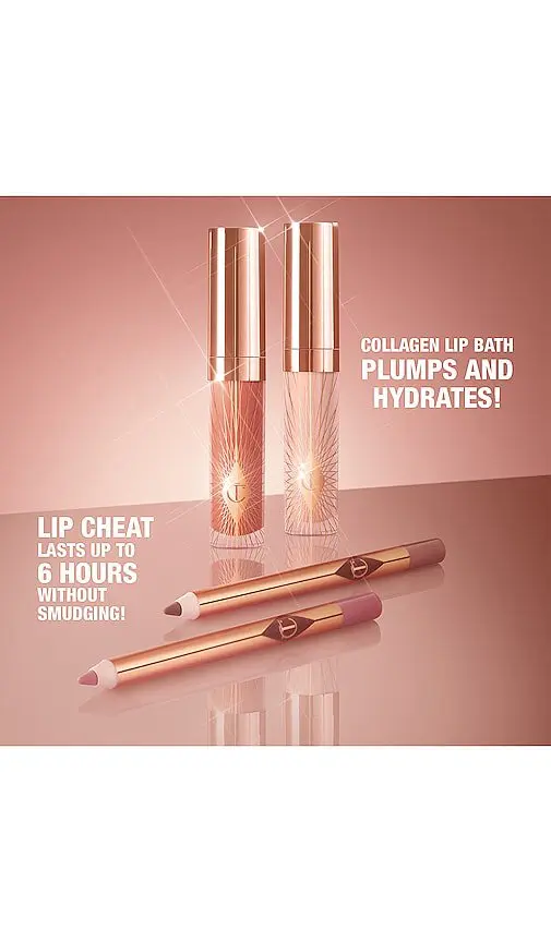 Charlotte Tilbury Glossy Nude Pink Lip Duo In Nude - N,a