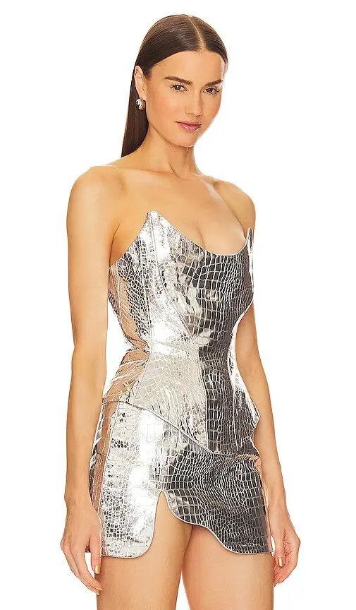 MOTHER OF ALL Nemasis Leather Corset