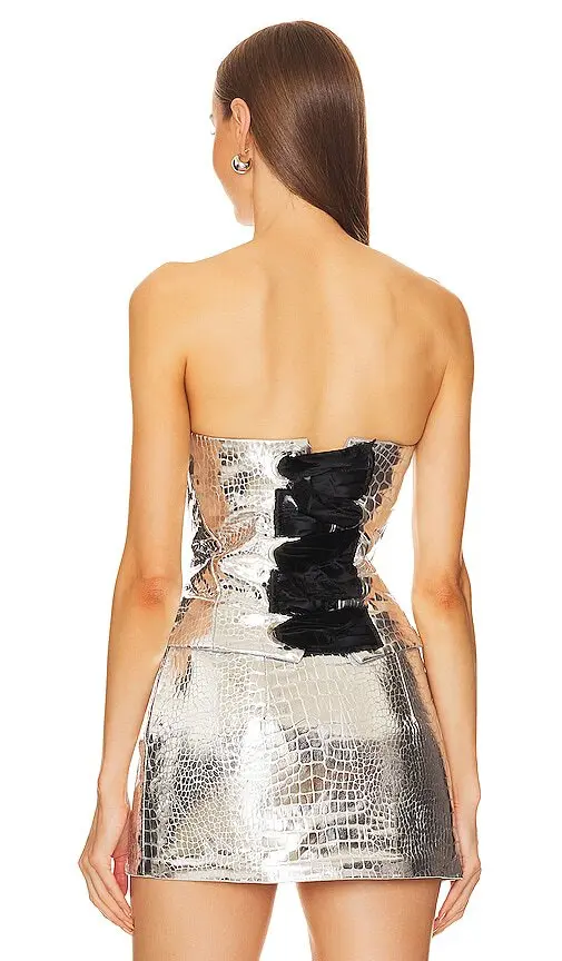 MOTHER OF ALL Nemasis Leather Corset