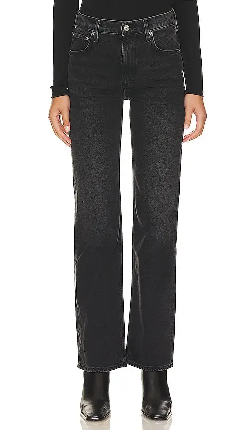 Citizens Of Humanity Vidia Mid Rise Boot In Black