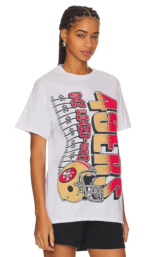 Junk Food 49ers Yardage Tee