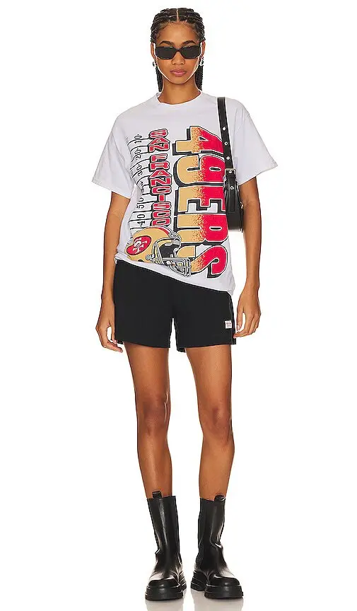 Junk Food 49ers Yardage Tee