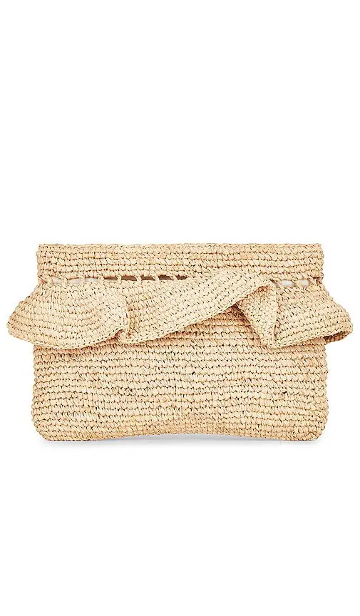 Hat Attack Ruffle Clutch