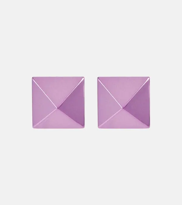 Valentino Garavani Rockstud Earrings - Purple