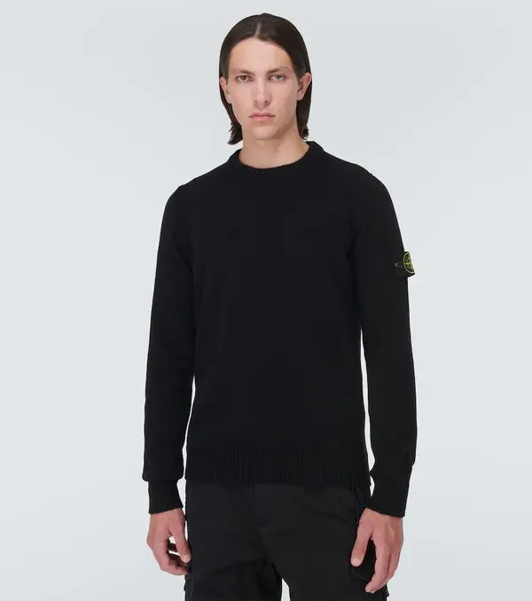 Stone Island Compass Wool-blend Sweater