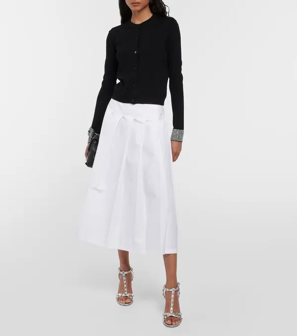 Valentino Garavani Embellished Wool Cardigan